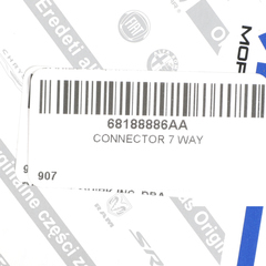 2013-2019 Ram 7 Way Connector 68188886AA | QuirkParts