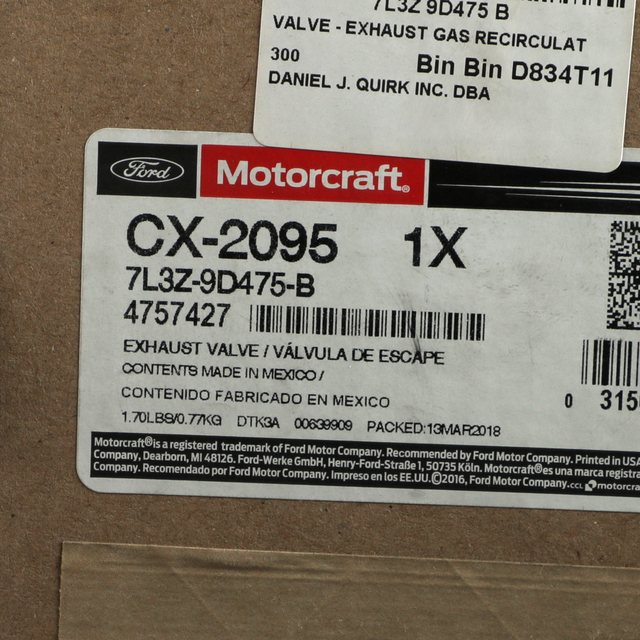 2006-2014 Ford 2007-2013 Ford F150 E150 E250 Lincoln Mark LT 4.6L EGR ...