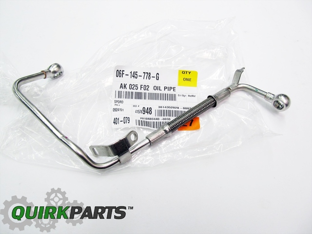 2006-2013 Volkswagen Oil Inlet Line 06F-145-778-G | QuirkParts