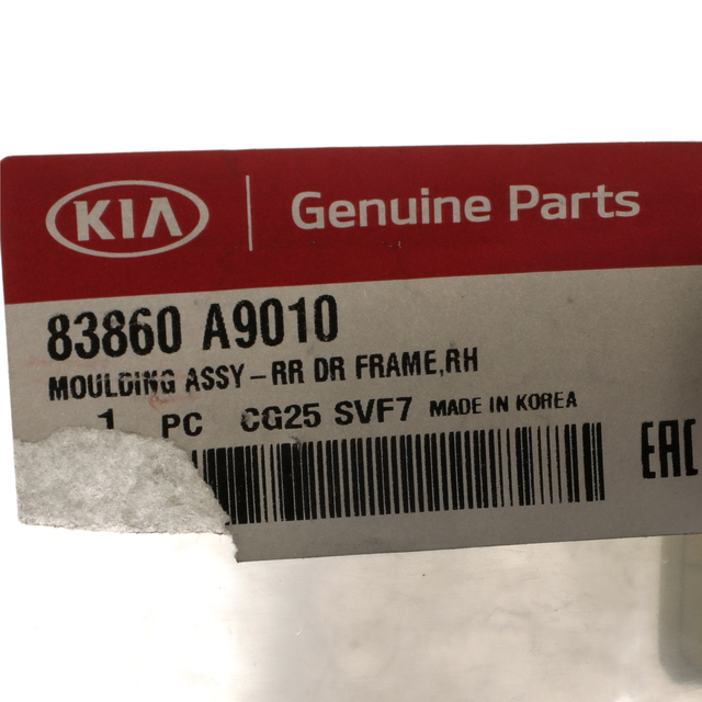 2015-2021 Kia Sedona Window Molding 83860-A9010 | QuirkParts