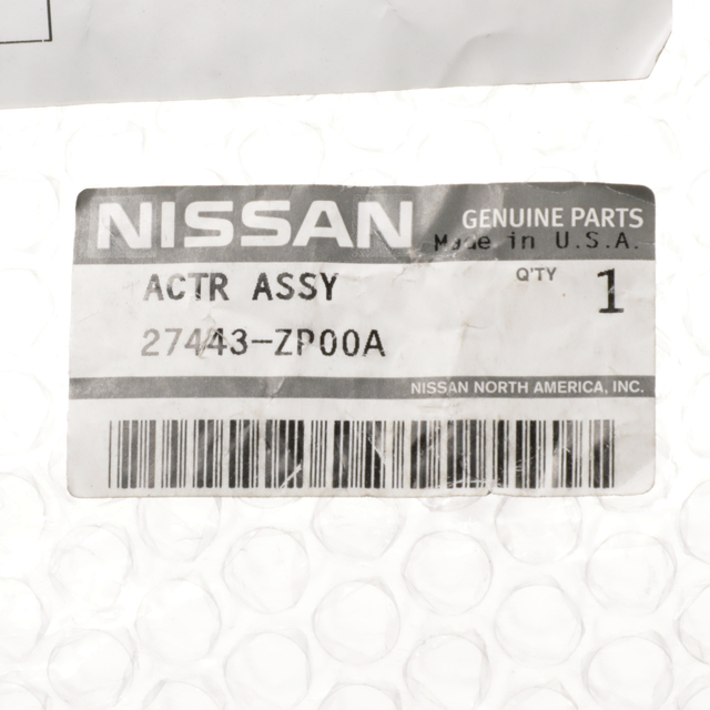2005-2019 Nissan HVAC Air Inlet Door Actuator 27443-ZP00A | QuirkParts