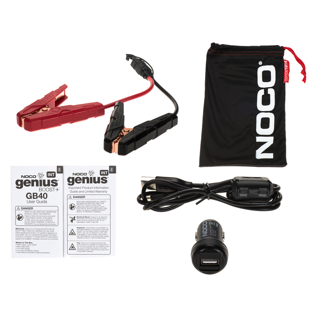 2020-2025 GM NOCO Genius Boost GB40 HD 1000 Amp 12V UltraSafe Lithium ...