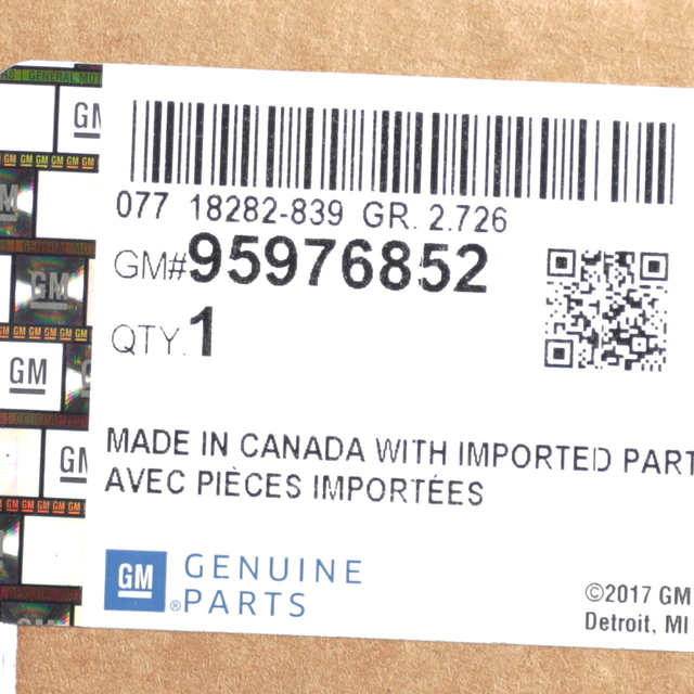 2012-2016 Chevrolet Sonic OEM NEW 12-16 GM Chevrolet Sonic LT Sedan ...