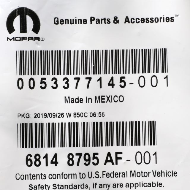 2014-2022 Mopar OEM NEW 14-20 Mopar Jeep Grand Cherokee Dodge Durango ...