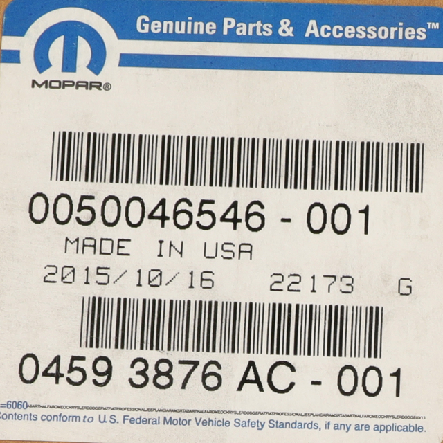 2011-2020 Mopar Engine Cover 04593876AD | QuirkParts