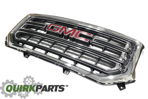2016-2019 GMC Sierra 1500 Bright Chrome Front Grille with GMC Emblem ...