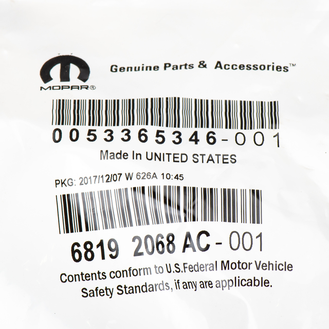 2009-2025 Mopar OEM NEW 2009-2010 Mopar Dodge Ram 1500 Fuel Vapor ...