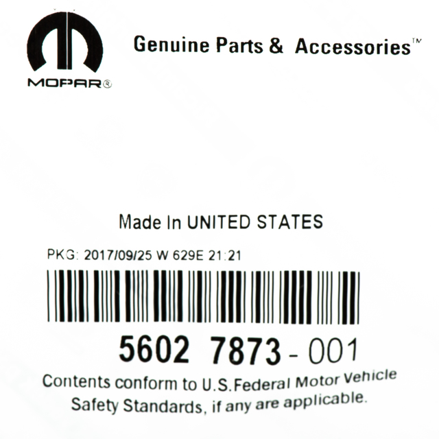 2001-2007 Mopar Coolant Temperature Sensor 56027873 | QuirkParts