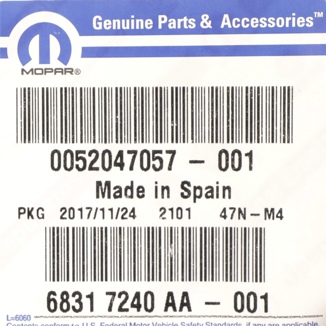 2016-2023 Jeep Renegade Nameplate 68317240AA | Mopar OEM Parts Outlet
