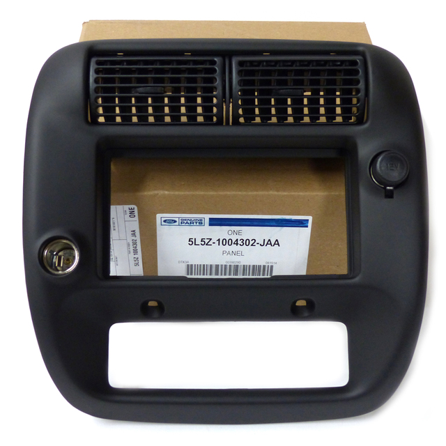 1997-2006 Ford Ford Ranger Explorer Black Center Dashboard Radio Panel ...