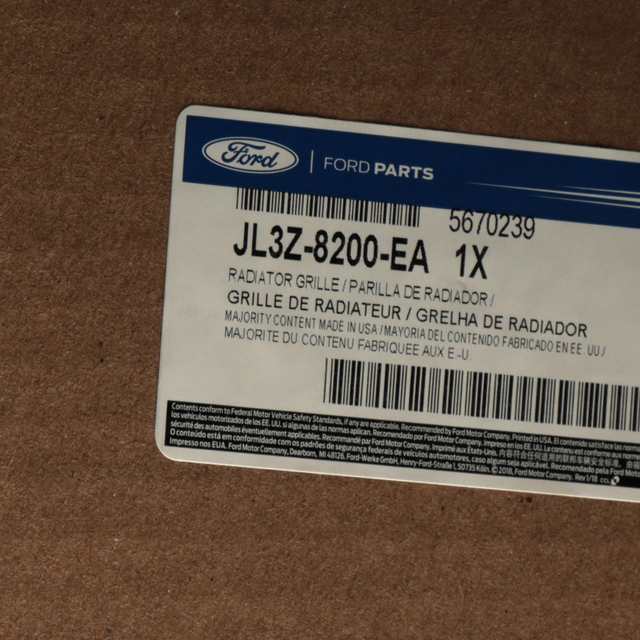 2018-2020 Ford F-150 Grille JL3Z-8200-EB | QuirkParts