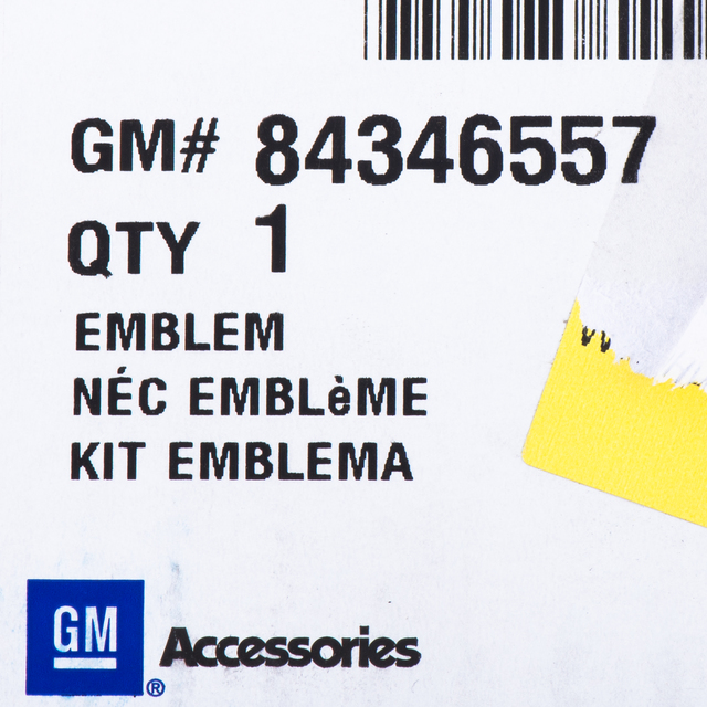 2016-2019 Chevrolet OEM NEW 2016-2020 GM Chevrolet Front Grille Endgate ...