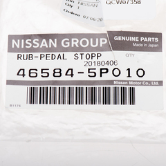 Rubber Stopper 46584-5P010 | QuirkParts
