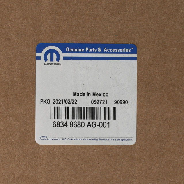 2020-2025 Ram 1500 Day Light Opening Molding, Right 68348680AG | QuirkParts