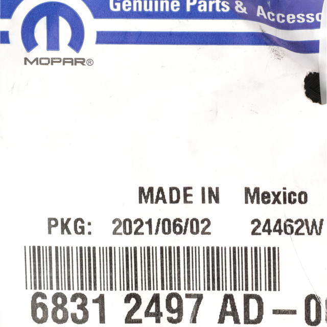 2018-2025 Jeep Wrangler Radiator Inlet Hose 68312497AD | Mopar OEM ...