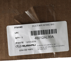 2015-2019 Subaru OEM NEW 15-19 Subaru Legacy Outback Wagon Engine Duct ...