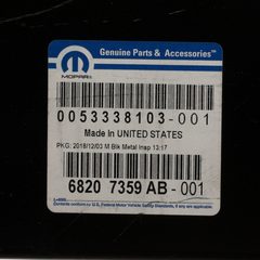 68207359AB - OEM NEW Mopar 2015-2020 Dodge Challenger Rear Bumper ...