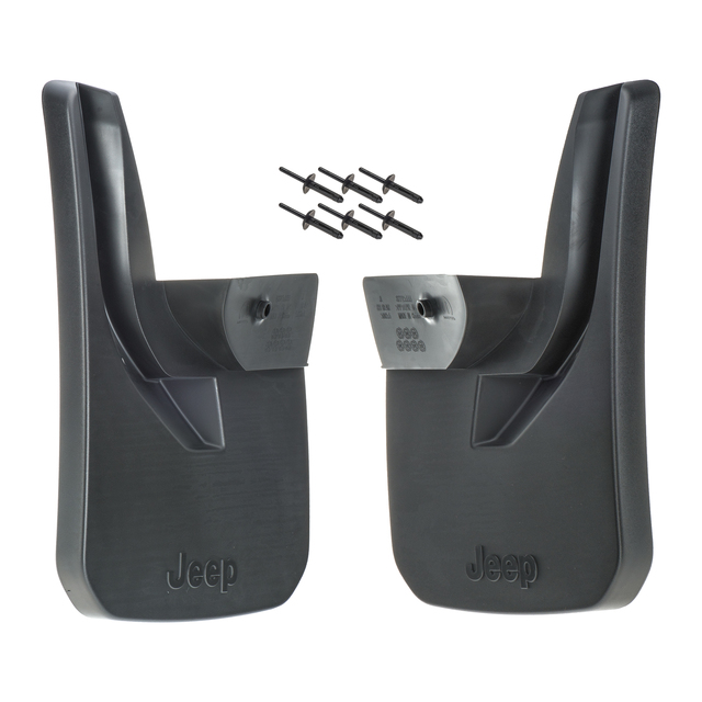 2018-2025 Jeep Wrangler Splash Guards, Rear 82215333AB | QuirkParts