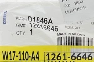 1997-2010 GM OEM NEW 1997-10 GM Chevrolet GMC Buick Engine Oil Pressure ...