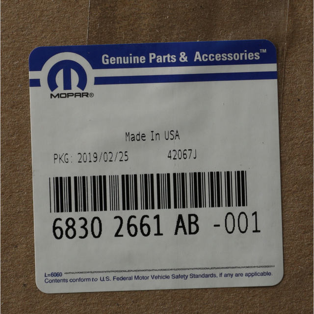 2014-2019 Ram Active Shutter Grille 68302661AB | QuirkParts