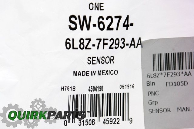 1994-2008 Ford Automatic Transmission Gear Position Sensor 6L8Z-7F293 ...