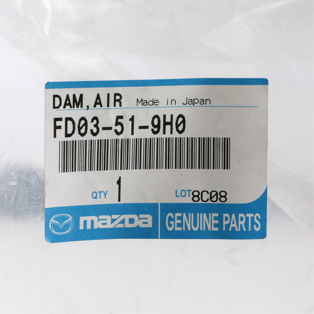 1993-1995 Mazda RX-7 OEM NEW 1993-1995 Mazda RX7 Coupe Front Bumper Lip ...