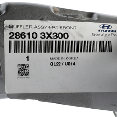 Hyundai - 28610-3X300 - Front Pipe - 2011-2017 Hyundai | OEM Hyundai ...