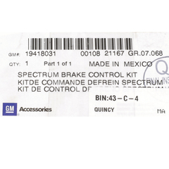 2020-2024 GM Brake Controller Module 19418031 | QuirkParts