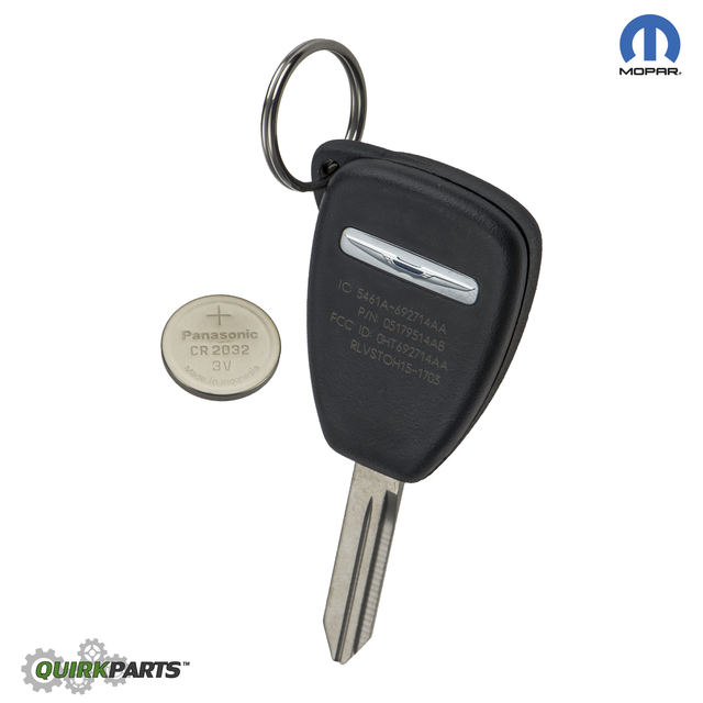 2005-2014 Chrysler Blank With Transmitter Key 5179514AC | QuirkParts