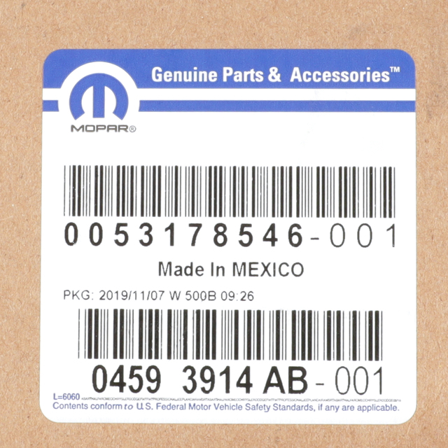 2011-2017 Mopar 11-15 Jeep Patriot Compass Dodge Caliber ENGINE AIR ...