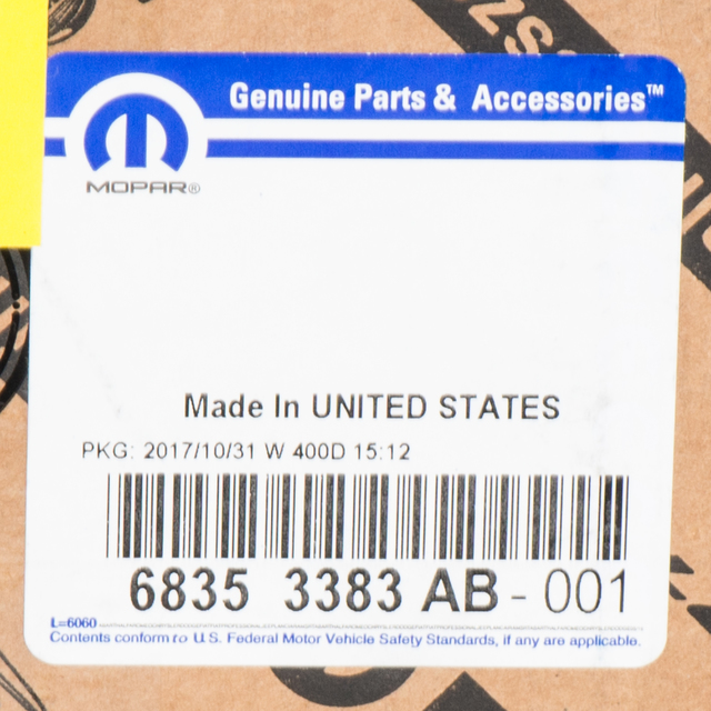 68353383AB - OEM NEW Mopar 04-18 Dodge Durango Dakota Valve Body ...