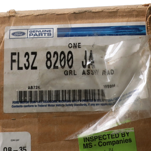 2015 2016 Ford F-150 Front Radiator Black Grille Insert OEM NEW FL3Z ...