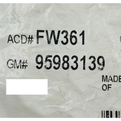 2004-2015 GM Front Inner Wheel Bearing 95983139 | QuirkParts