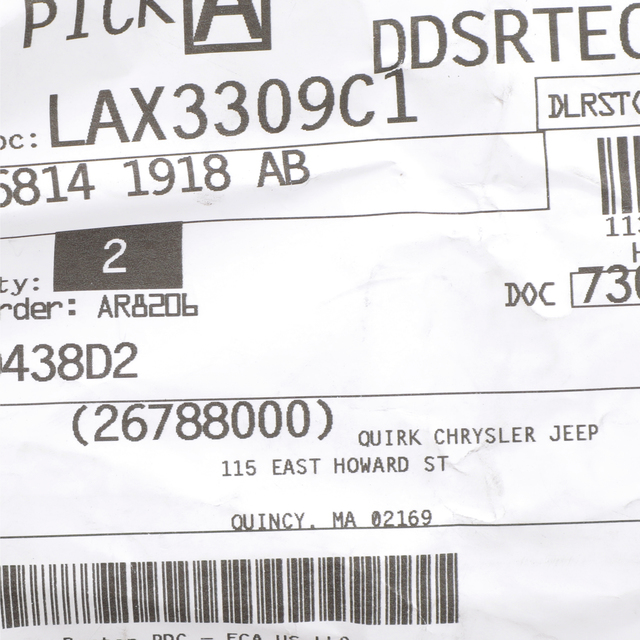 2014-2023 Jeep Cherokee OEM NEW Mopar 2014 - 2020 Jeep Cherokee 2.0L 2 ...