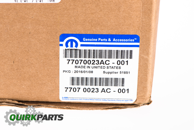 2009-2017 Mopar Cold Air Intake 77070023AD | QuirkParts