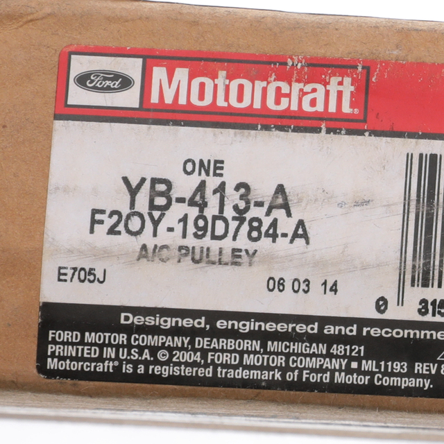 1990-2011 Ford A/C Compressor Clutch Pulley F2OZ-19D784-A | Ford OEM ...