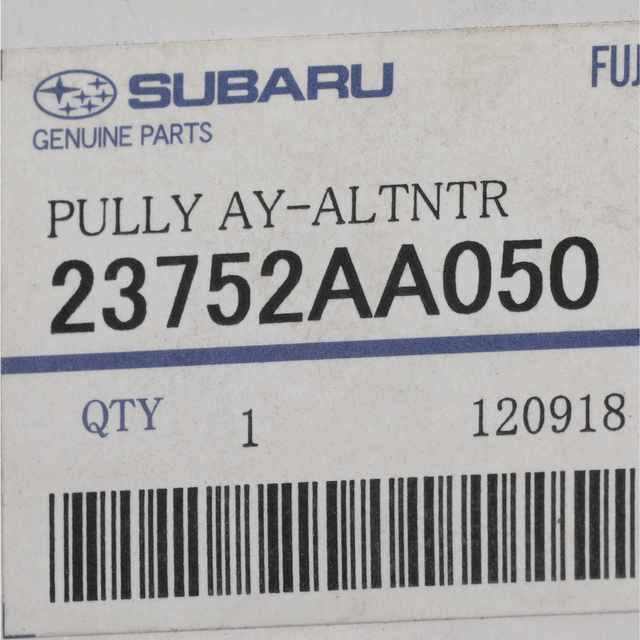 1993-2011 Subaru Alternator Pulley 23752AA050 | QuirkParts