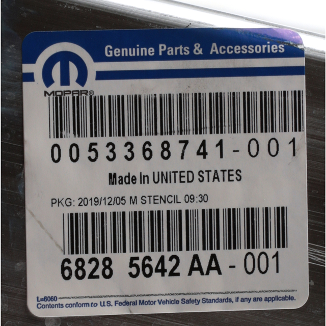 2019-2023 Jeep Cherokee OEM NEW Mopar 2019 - 2020 Jeep Cherokee 4 ...