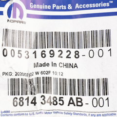 2014-2022 Jeep OEM NEW Mopar 14-20 Jeep Grand Cherokee Rear Body Trim ...