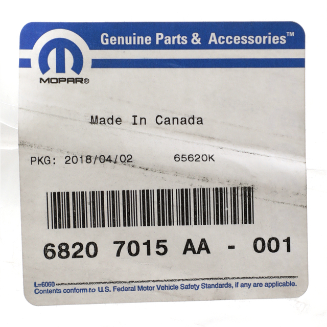 2013-2020 Ram OEM NEW Mopar 2013-2019 Ram 1500 3.0L-5.7L Closeout Panel ...