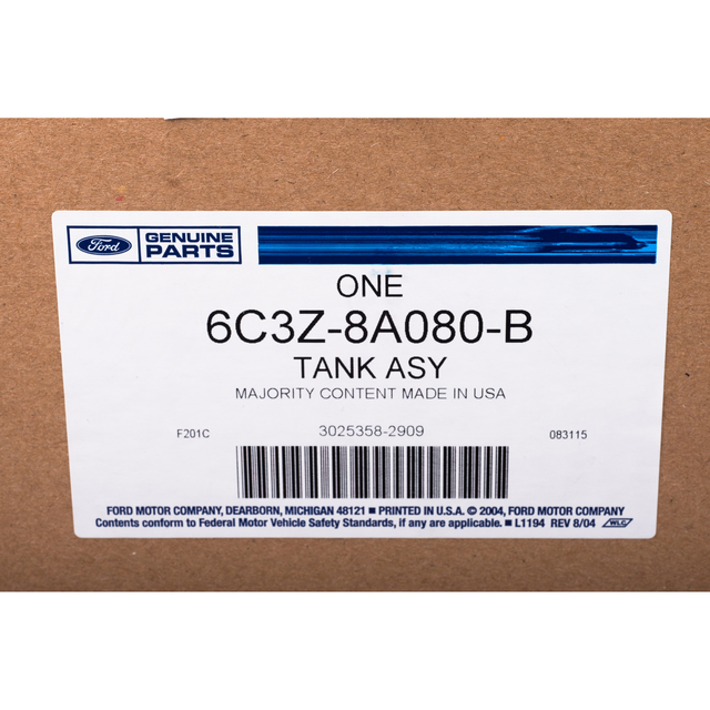 Ford F250 Super Duty 6.0 Diesel Engine Radiator Coolant Fluid Reservoir ...