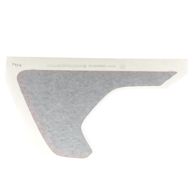 2020 Jeep Front Fender Decal, Right 68510811AA | QuirkParts
