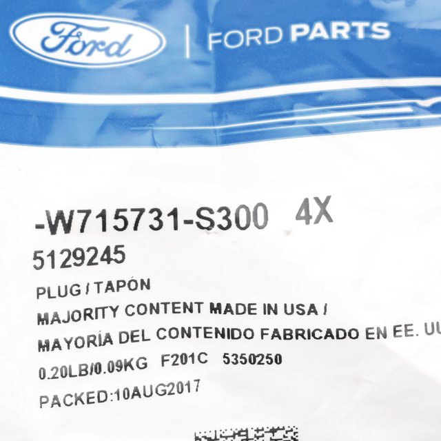 2011-2019 Ford Tail Lamp Assembly Plug -W715731-S300 | QuirkParts