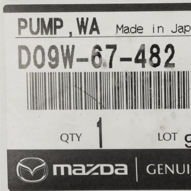 2020 Mazda CX-30 Washer Pump DGH9-67-482 | QuirkParts
