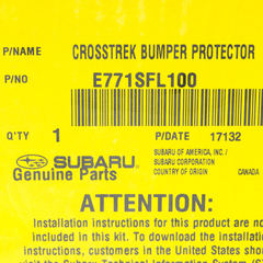 2018-2023 Subaru Crosstrek OEM NEW 2018-2020 Subaru Crosstrek Bumper ...