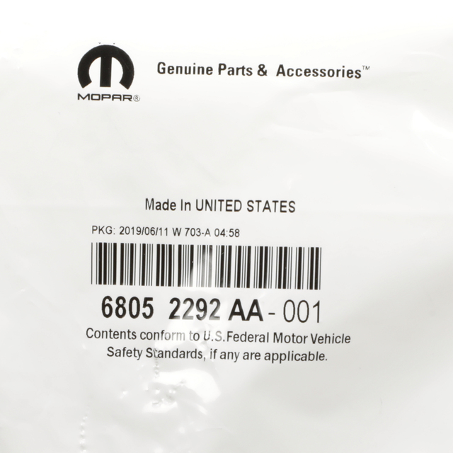 2009-2020 Mopar Filter Access Door 68052292AA | QuirkParts