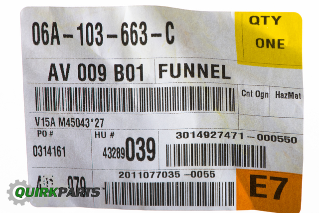 1998-2015 Volkswagen OEM NEW 1998-2015 Volkswagen Jetta Beetle Engine ...