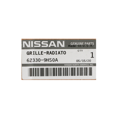 2015-2023 Nissan Radiator Shutter Assembly 62330-9HS0A | QuirkParts