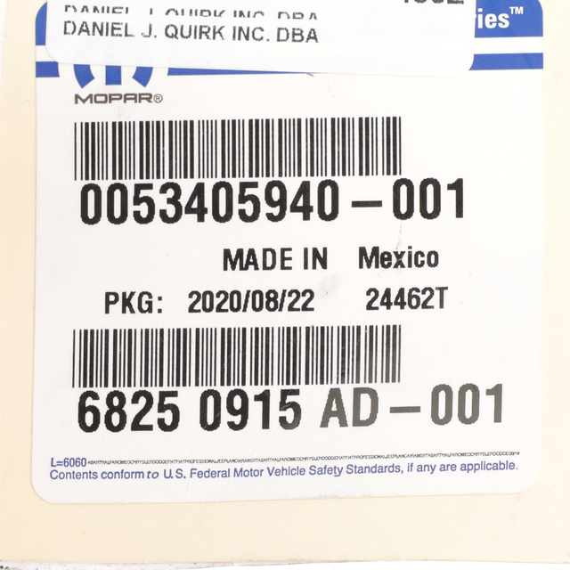 2016-2019 Mopar OEM NEW 2016-2019 Mopar Jeep Grand Cherokee Dodge ...
