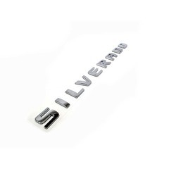 2007-2019 GM Chevrolet 'Silverado' Chrome Nameplate Emblem Letters OEM ...